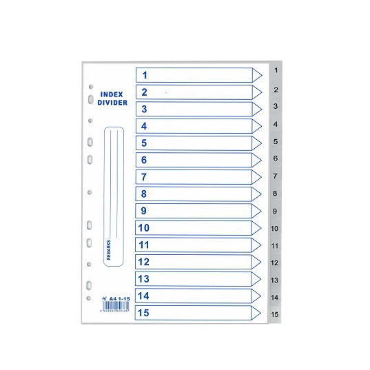 A4 Plastic Filing Index Divider Organiser | Shopee Singapore