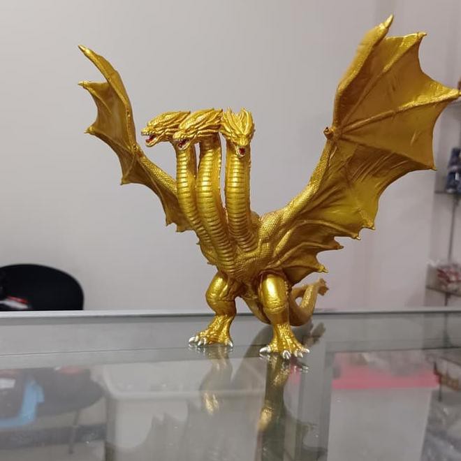 'king Ghidorah monster godzilla Gold Dragon figure 0SC | Shopee Singapore