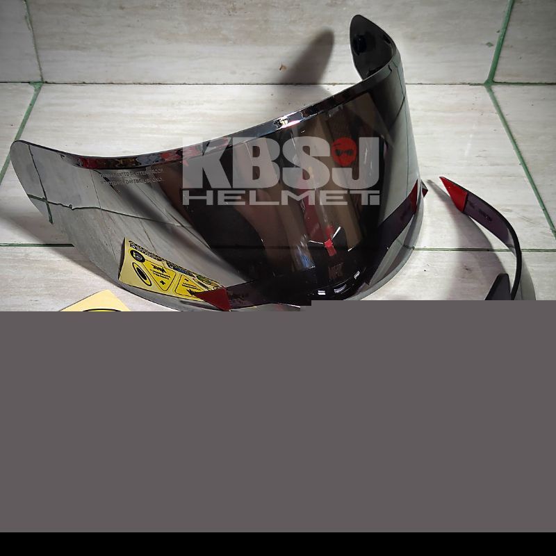 NHK Gp1000 iridium flat visor package + NHK gp1000 spoiler + NHK GP 1000 special sticker ...