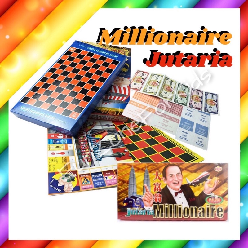 Big Size Millionaire Jutaria / Billionaire - Board Games Chess 百万富翁 ...