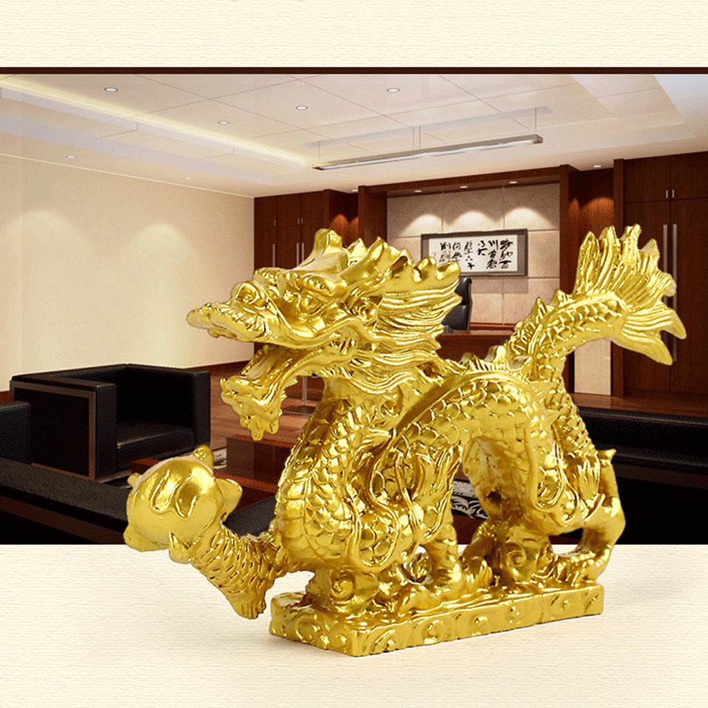 Traditional Chinese Statue Wealth Feng Shui Figurine | Shopee Singapore