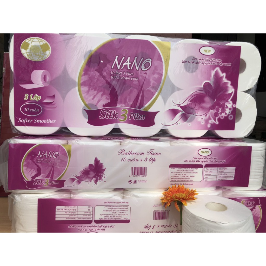 Com BO 10 ROLLS OF IMPORTED 3-LAYER PAPER | Shopee Singapore