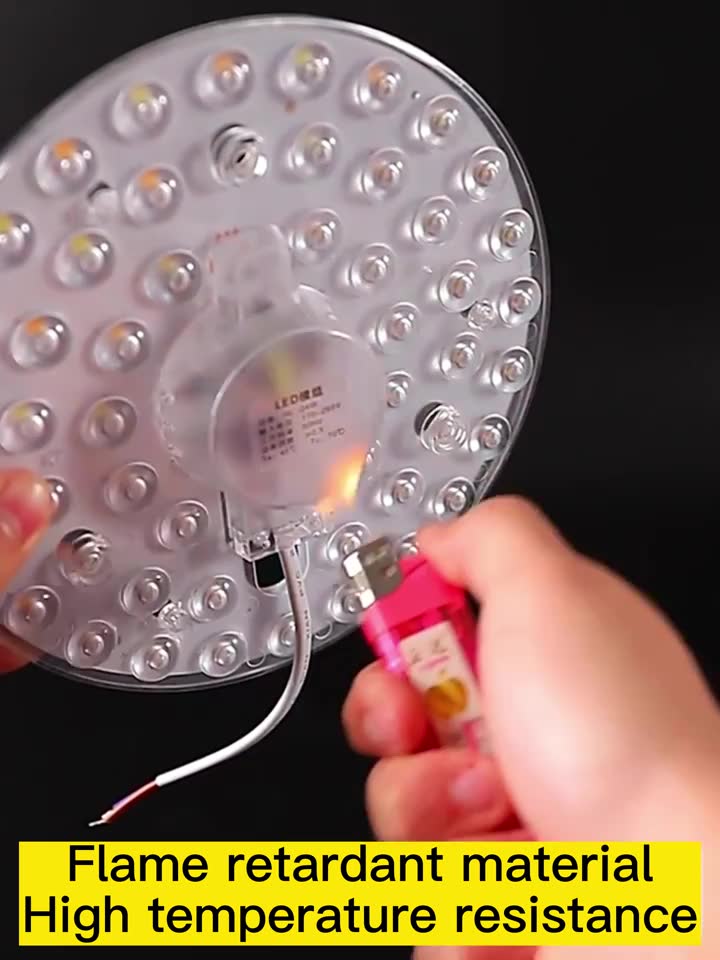 Led Panel Light 220V Round Ring Circle Led Light Board Panel 12W 18W ...