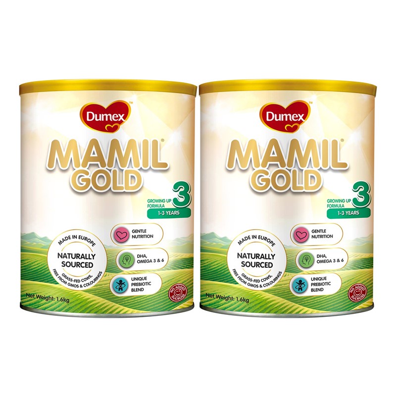 [Bundle of 2] Dumex Mamil Gold Stage 3 Growing Up Kid Milk Formula 1 ...