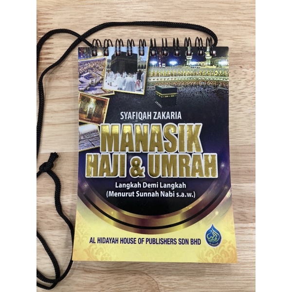 NABI Hajj and Umrah Manasik Book Step by Step According to the Sunnah ...