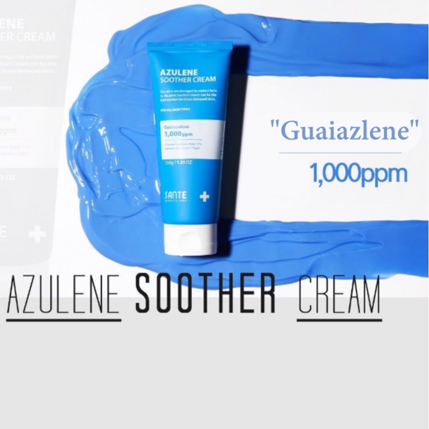 [SANTE] AZULENE SOOTHER CREAM 150 g#Moisturizing#Calming#Directly from ...