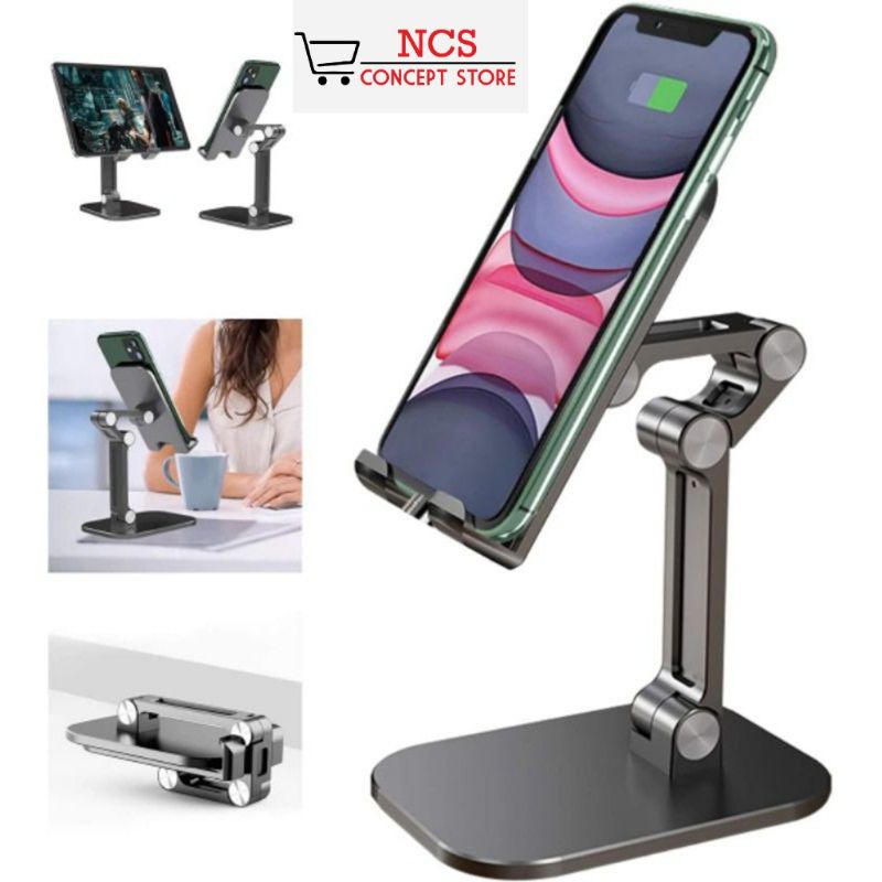 Foldable Mobile Phone Holder Tablet Stand Adjustable Portable Universal ...