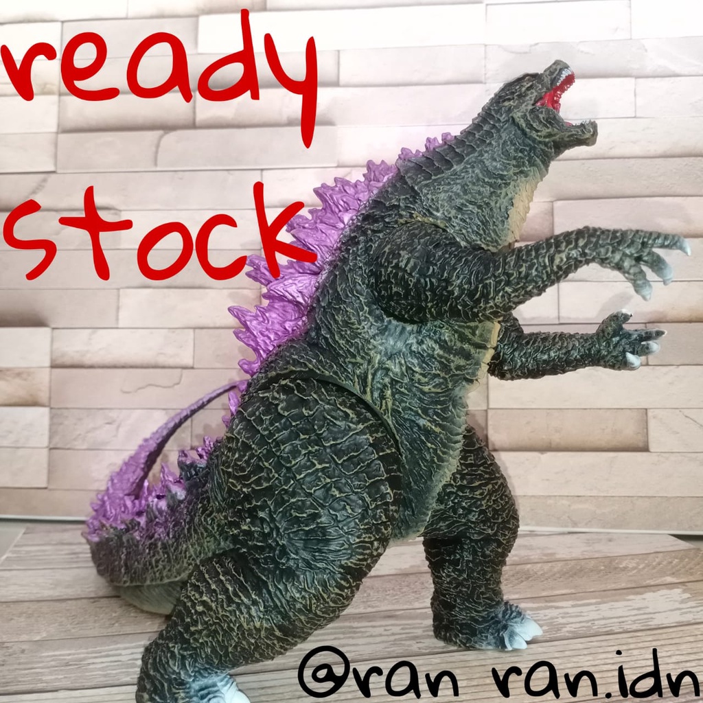 Godzilla Jumbo figure, Roaring Godzilla monster BIG SIZE, Action figure ...