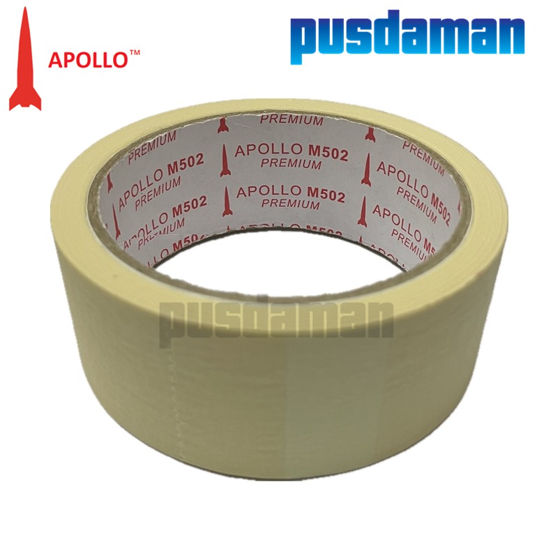 Apollo M502 Masking Tape 36mm x 18yards (8pcs) | Shopee Singapore
