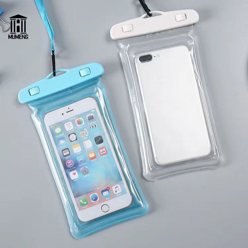 MUMENG Transparent Inflatable Waterproof Bag Mobile Phone Waterproof ...