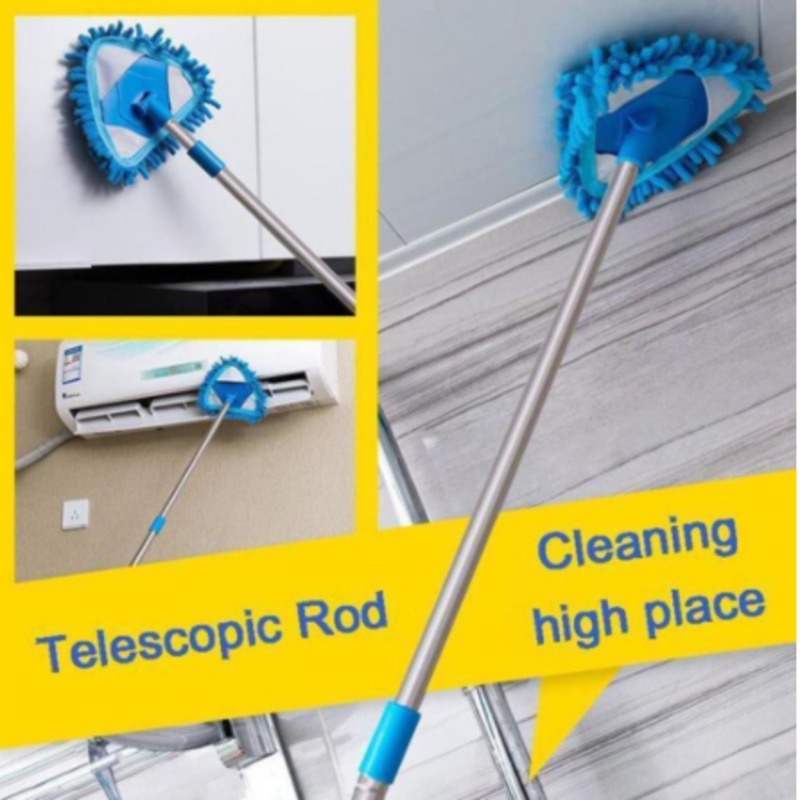 🔥Ship 24H🔥Triangle dust suction universal Mini mop household general ...