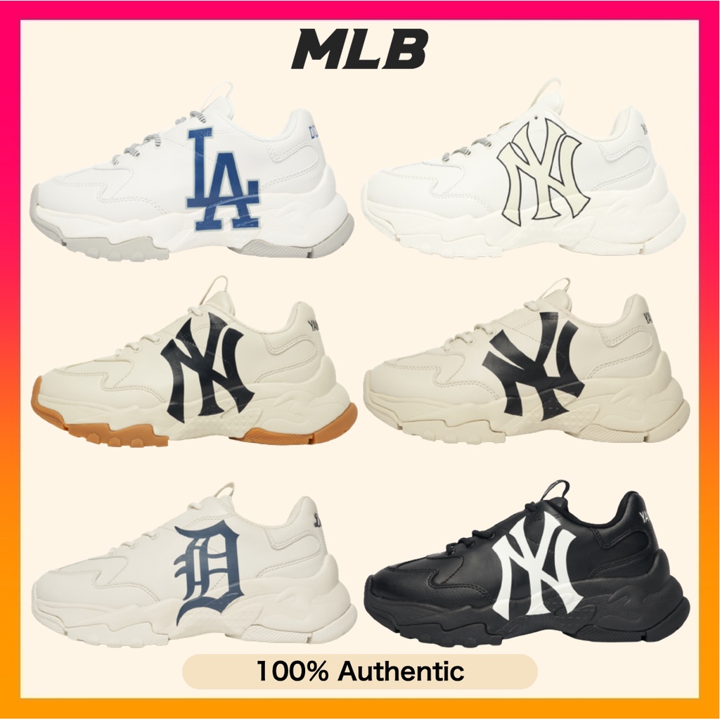 MLB Bigball Chunky A Sneakers (Women Size) - 6 Colors | Shopee Singapore
