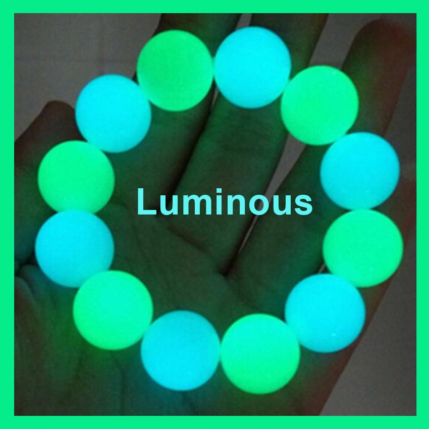 Luminous Stone Bracelet 2022 New Diameter 6mm-20mm Beads Noctilcent ...