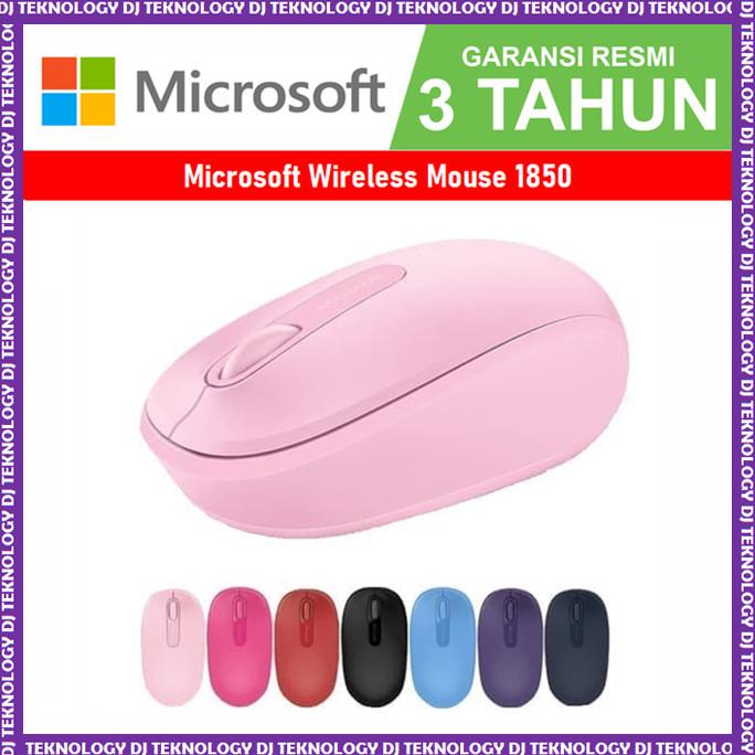 Microsoft 1850 Wireless Mouse - Official Warranty | Shopee Singapore