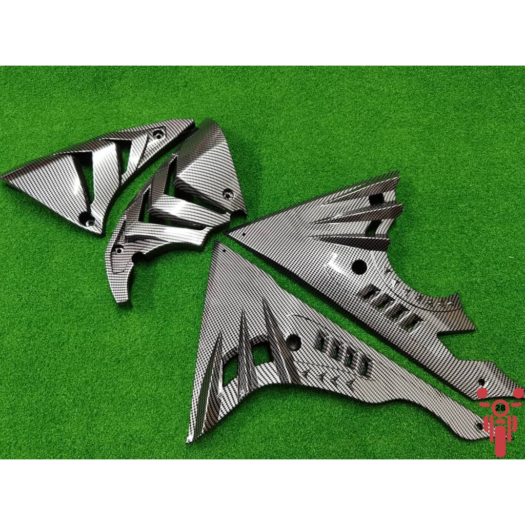 Honda RS 150 Accessories Cover Set 2 in 1 Belly Pan + Side Engine Cover ...