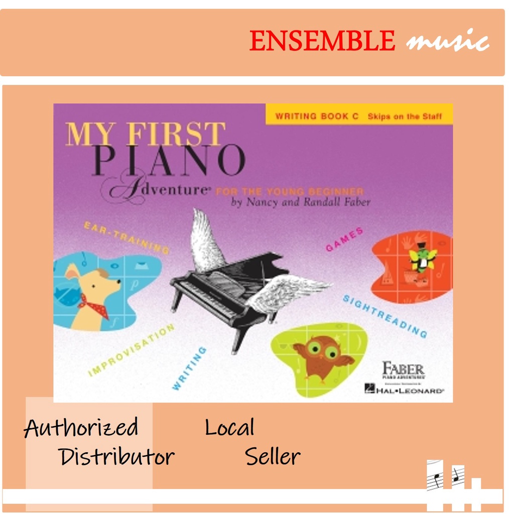 My First Piano Adventure Writing Book C (Theory For The Young Beginner ...