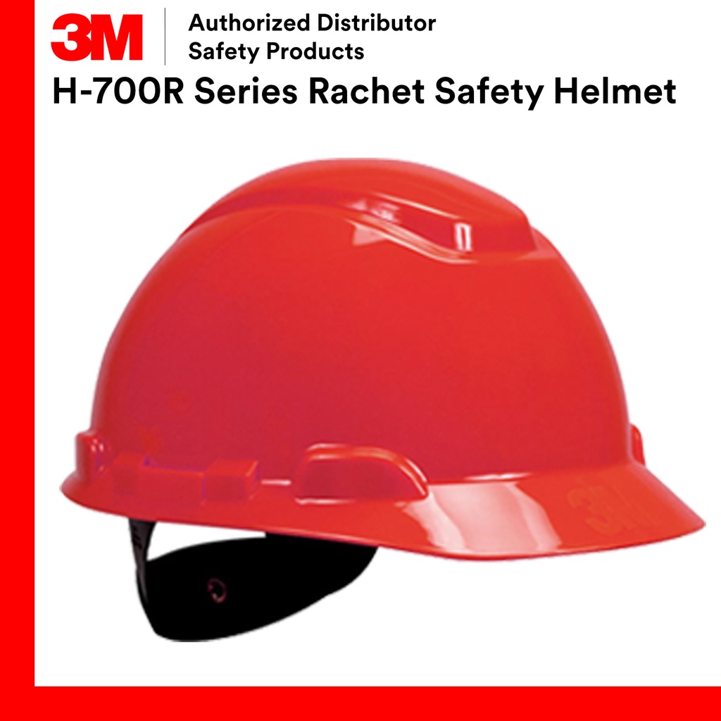 3M H-701SFR-UV 3M Safety Helmet Short Brim Hard Hat / 4-Point ...