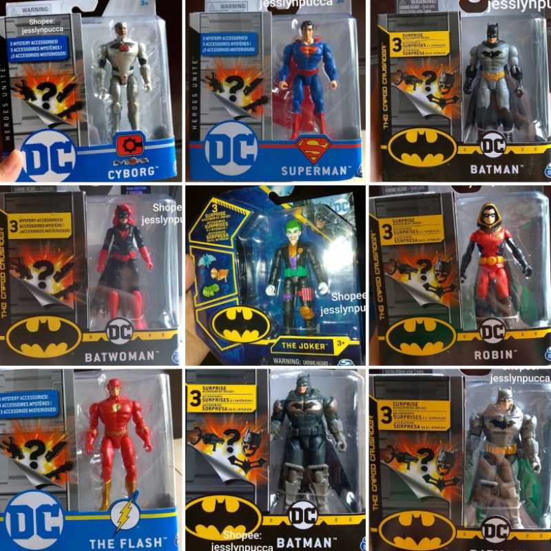 SPIN MASTER 4INCH DC ACTION FIGURE DC COMIC HEROES DCCOMIC SUPER HERO ...