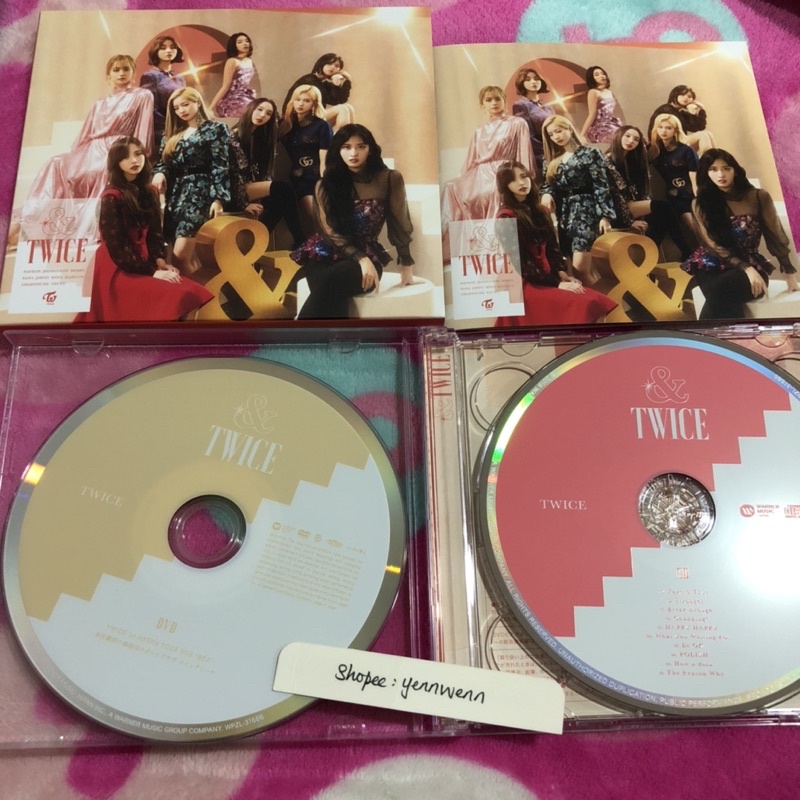 TWICE Japan 2nd Album ‘&TWICE’ Official Album Limited Edition Version A ...