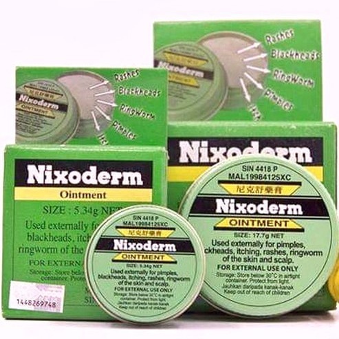 NIXODERM Ointment 5.3g/17.7g - Effective for Skin Problems, Anti-Fungal ...