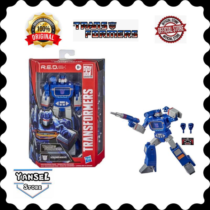 RED G1 Soundwave Transformers | Shopee Singapore
