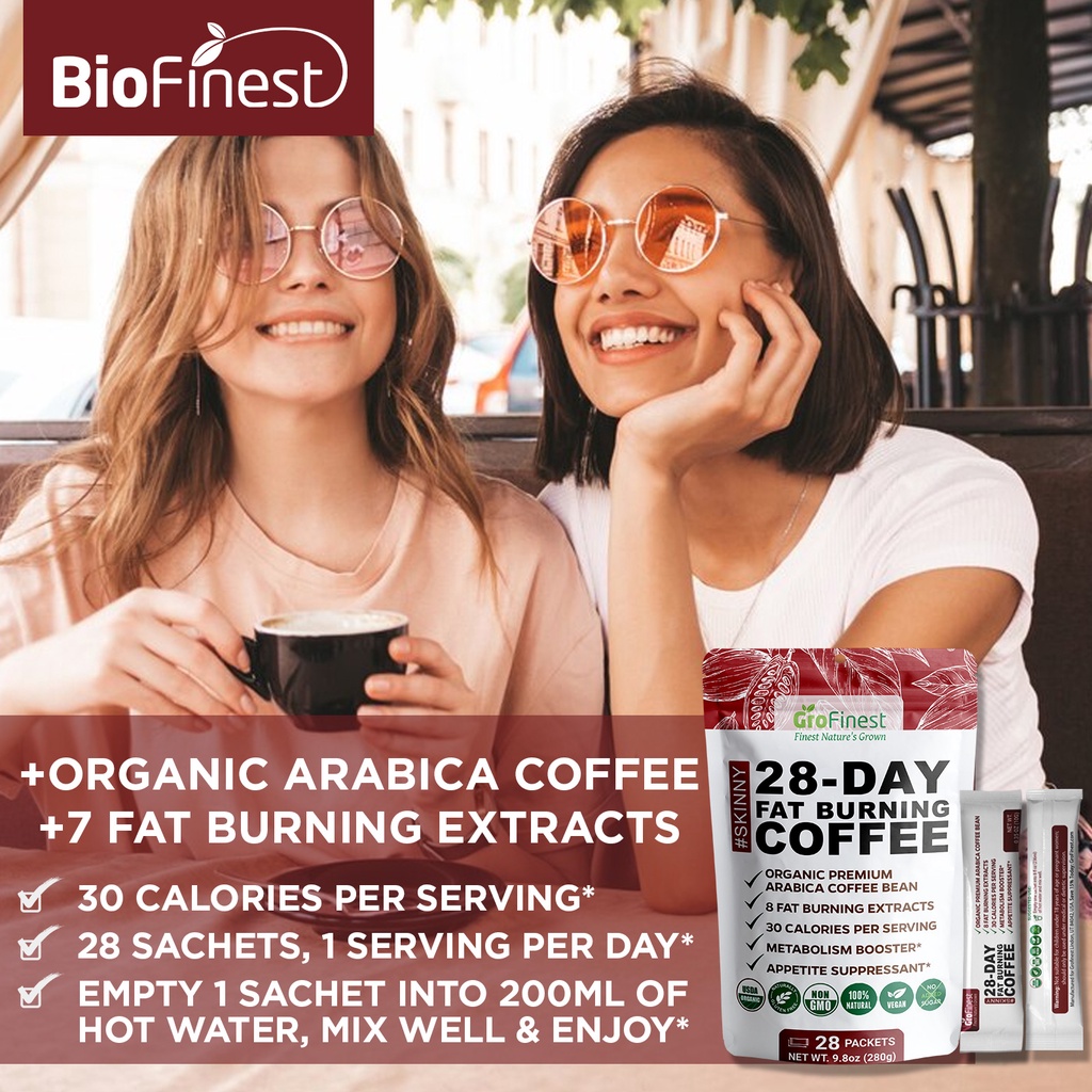 28 Day Fat Burning Coffee - Skinny Slimming Keto Diet Weight Loss Detox ...