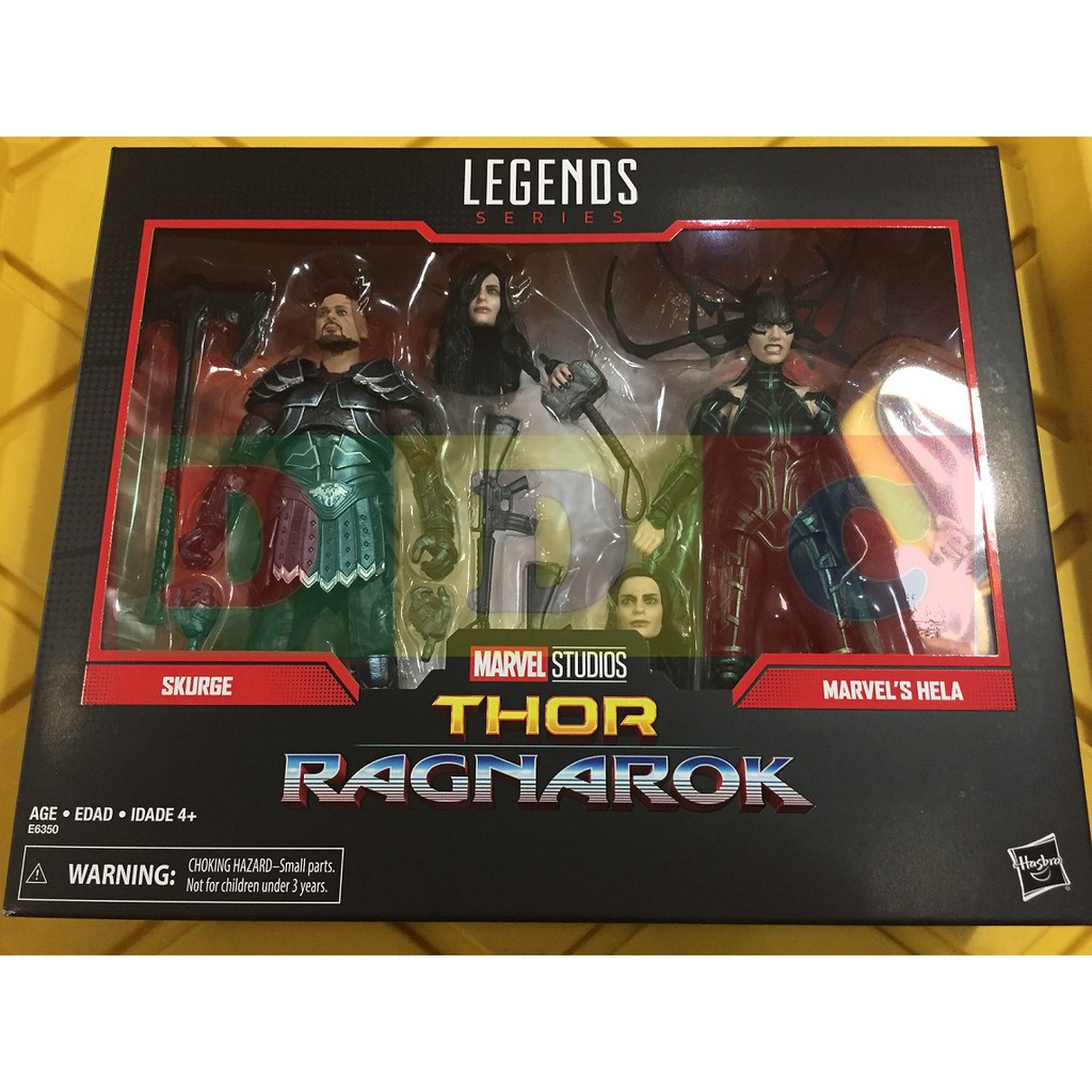 MARVEL LEGENDS 80TH ANNIVERSARY SKURGE AND MARVEL'S HELA ACTION FIGURE ...