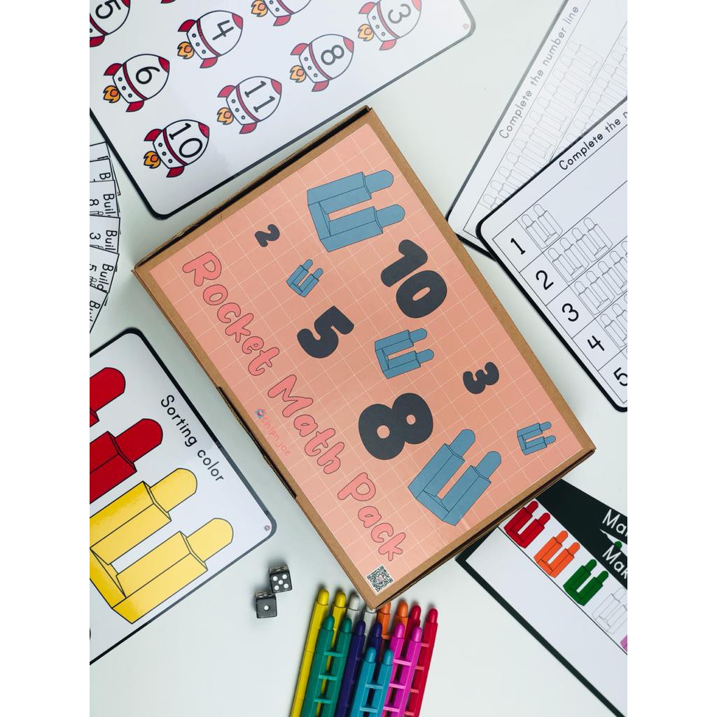 Activity Box Learning Kit Montessori Mathematics Learning Package theme ...