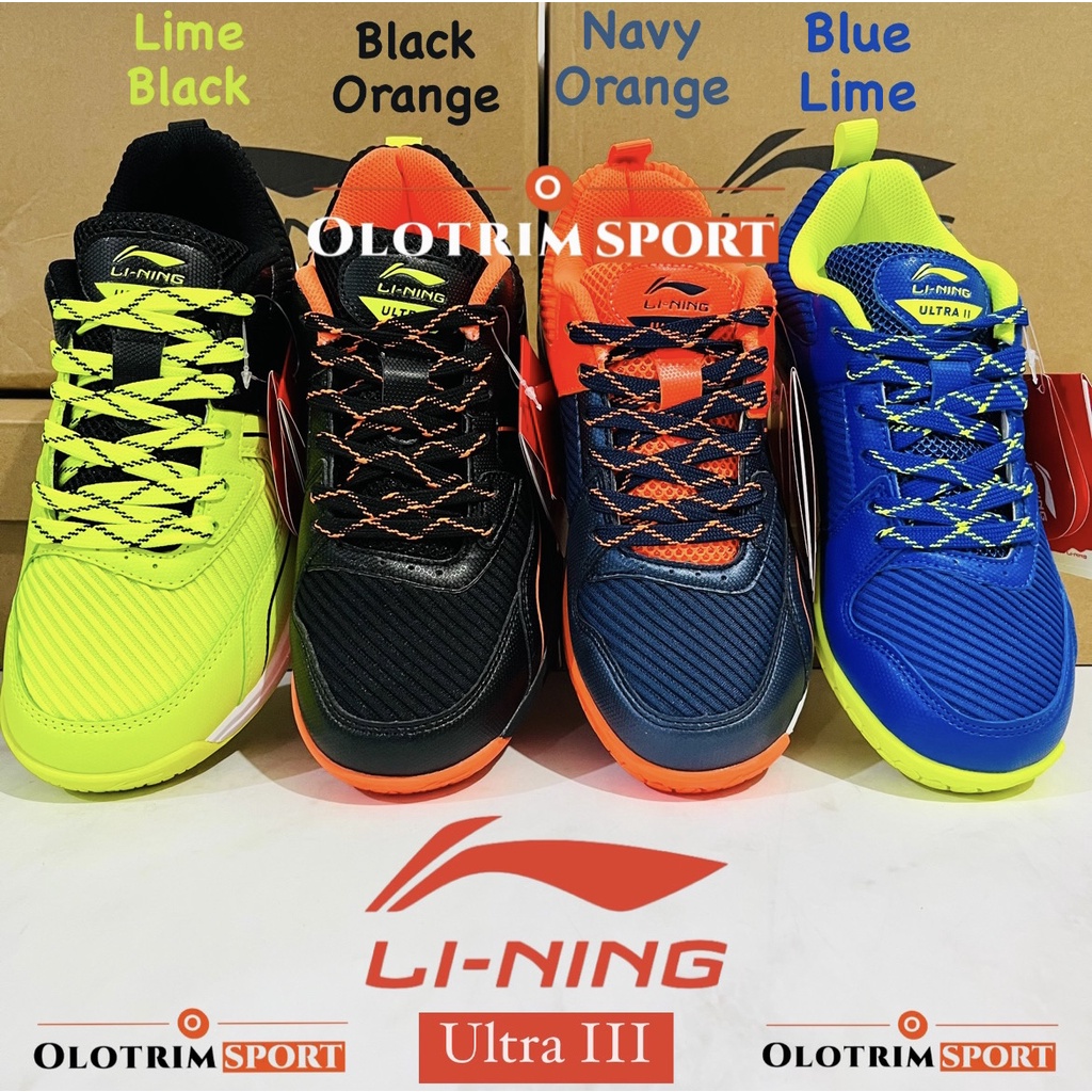 LINING ULTRA II 2 Badminton Shoes Li Ning Li-Ning Original | Shopee ...