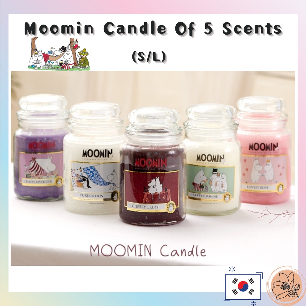 Fika capsule x Moomin Candle Of 5 Scents (L),(S) | Shopee Singapore
