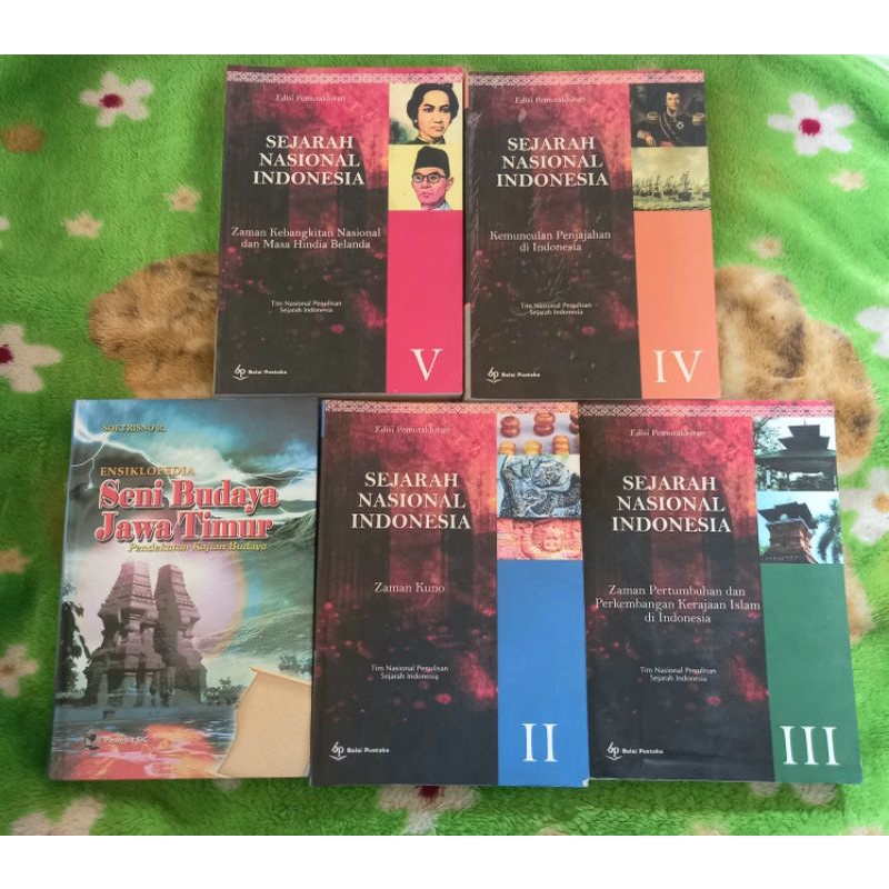 Original Indonesian National History volume 2 3 4 5 ENCYCLOPEDIA ...