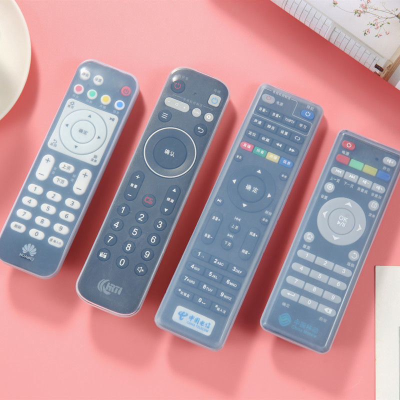 Transparent Silicone Remote Control Protective Cover Air Conditioner TV ... Transparent Silicone Remote Control Protective Cover Air Conditioner TV ...