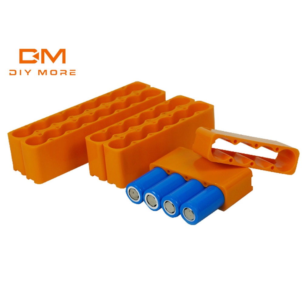 DIYMORE Lithium battery fixture single row 18650 battery pack spot ...