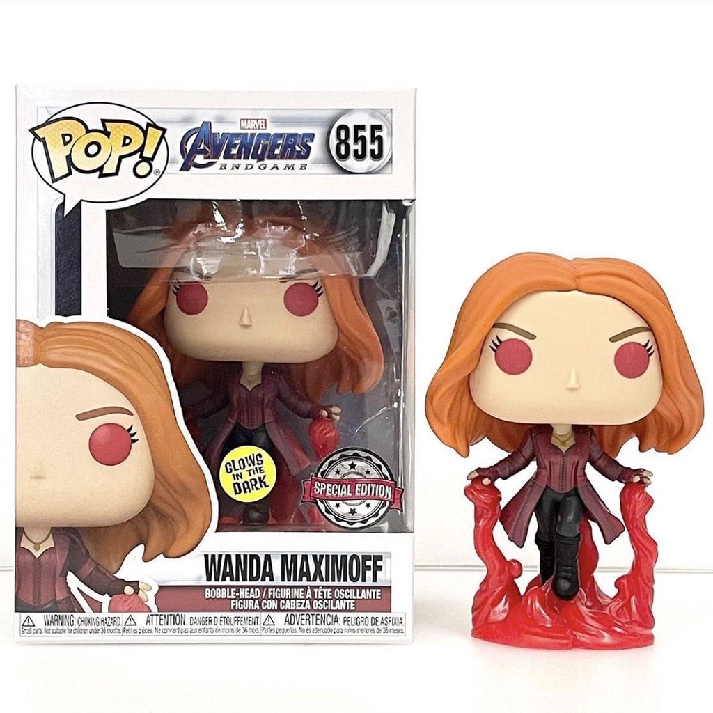 Funko Pop! Marvel《The Avengers》Scarlet Witch Wanda Maximoff Action ...