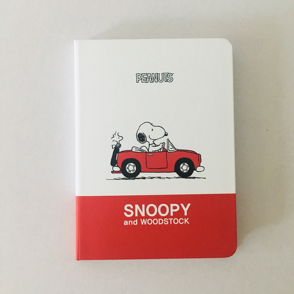 [LAST STOCK] Peanuts Snoopy Lined Soft Touch Hard Cover Notebook ...