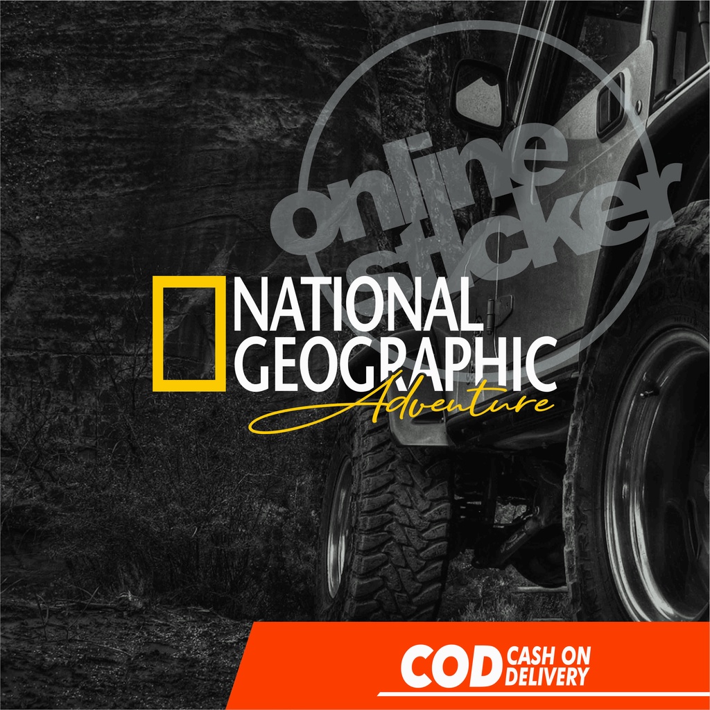 National Geographic Sticker | Cutting sticker car sticker decal ...
