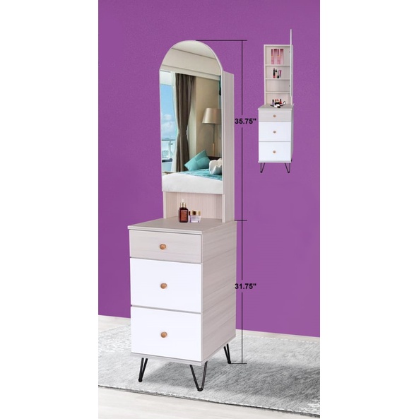 SHANNON Dressing Table with Drawers | Shopee Singapore