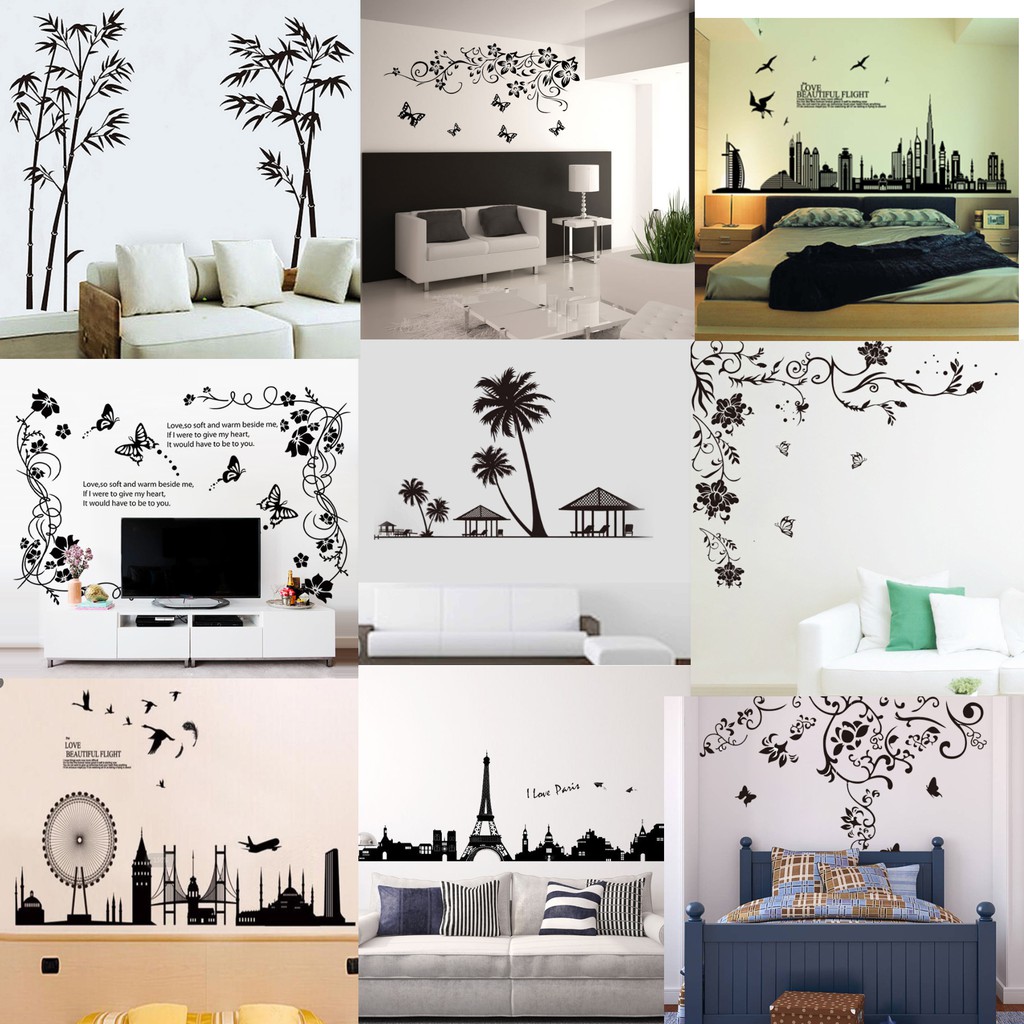 Wall Stickers For Living Room Images | Cabinets Matttroy