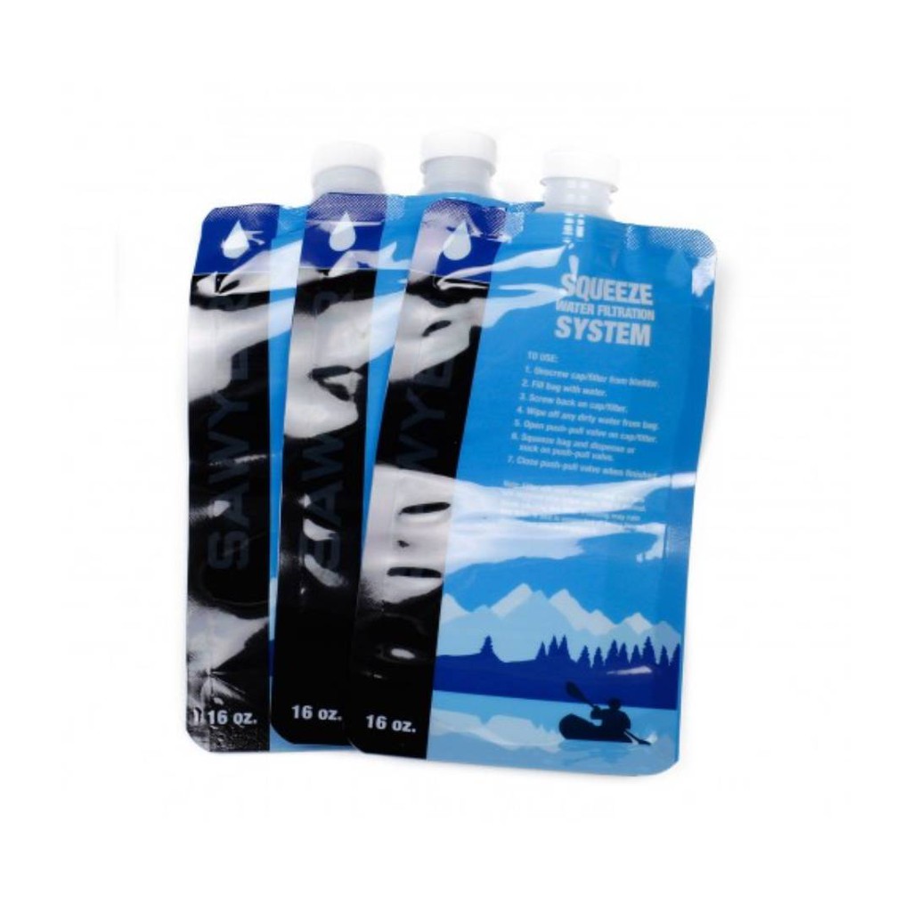 Sawyer Water Filter, SP113, SP114, SP116 – Squeezable Pouch | Shopee ...