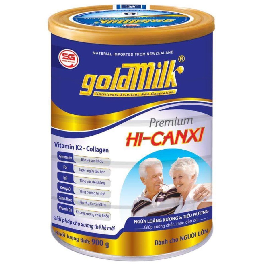 Goldmilk Hi-Calcium powdered milk 900g (Prevent osteoporosis and ...