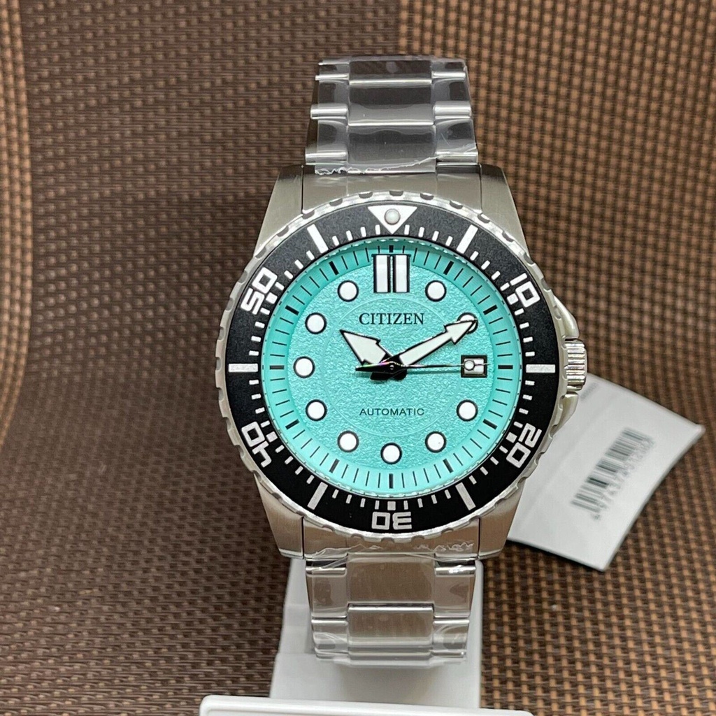 Citizen NJ0170-83X Cyan Dial Automatic Stainless Steel Analog Men's ...