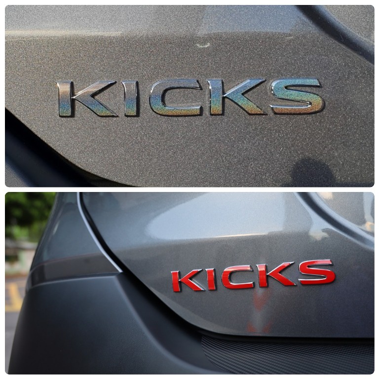 NISSAN KICKS 1/1.5 Generation [Tailgate Change Color Sticker] 3M No ...