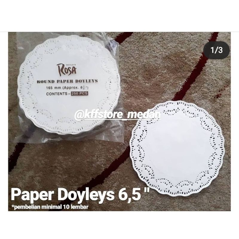 Paper Doleys / Doyleys Size 6.5" Repack (10 sheets) | Shopee Singapore