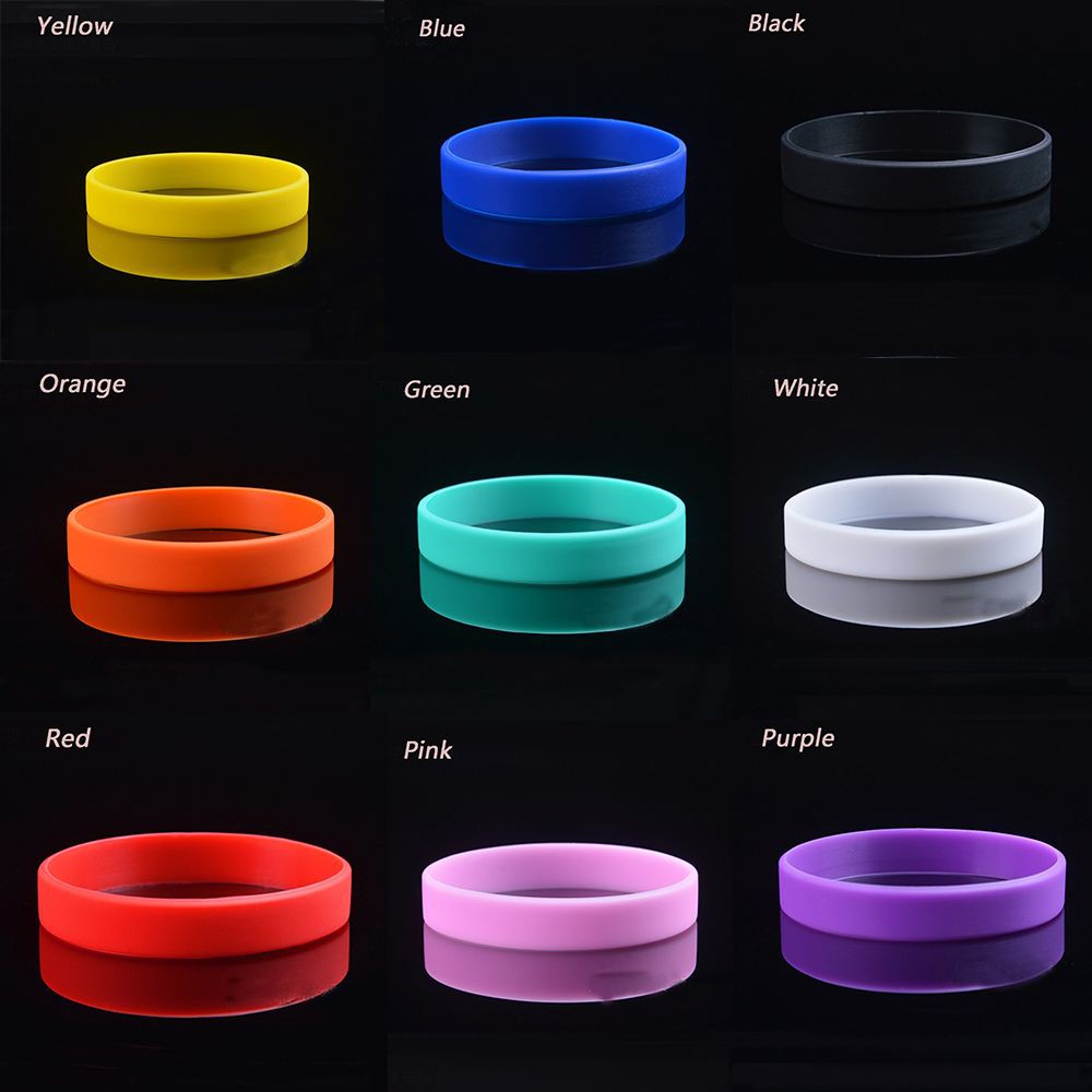 Power Sports Colorful Ring Rubber 1 Pcs Basketball Silicone Wristband ...