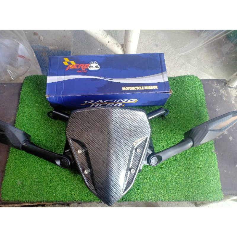 Visor With Side Mirror For Aerox V1 and V2 | Shopee Singapore