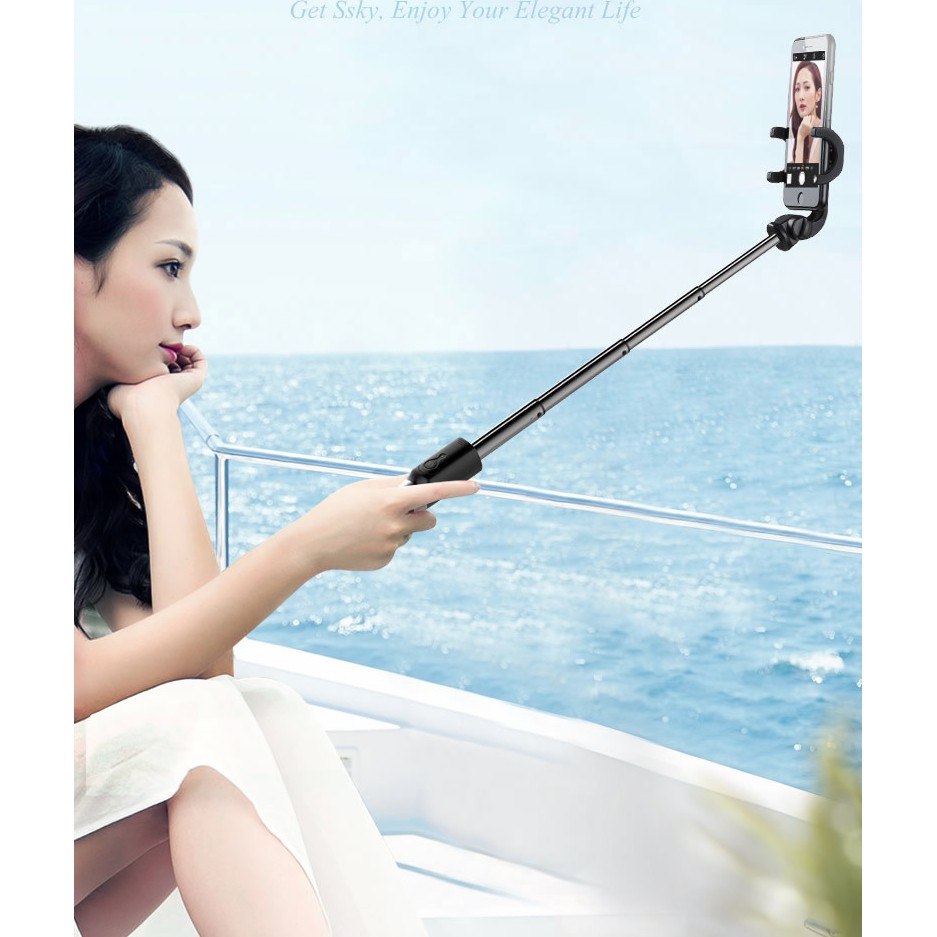 High-end Tripod Selfie Stick with Remote - Extended (Hot) | Shopee ...