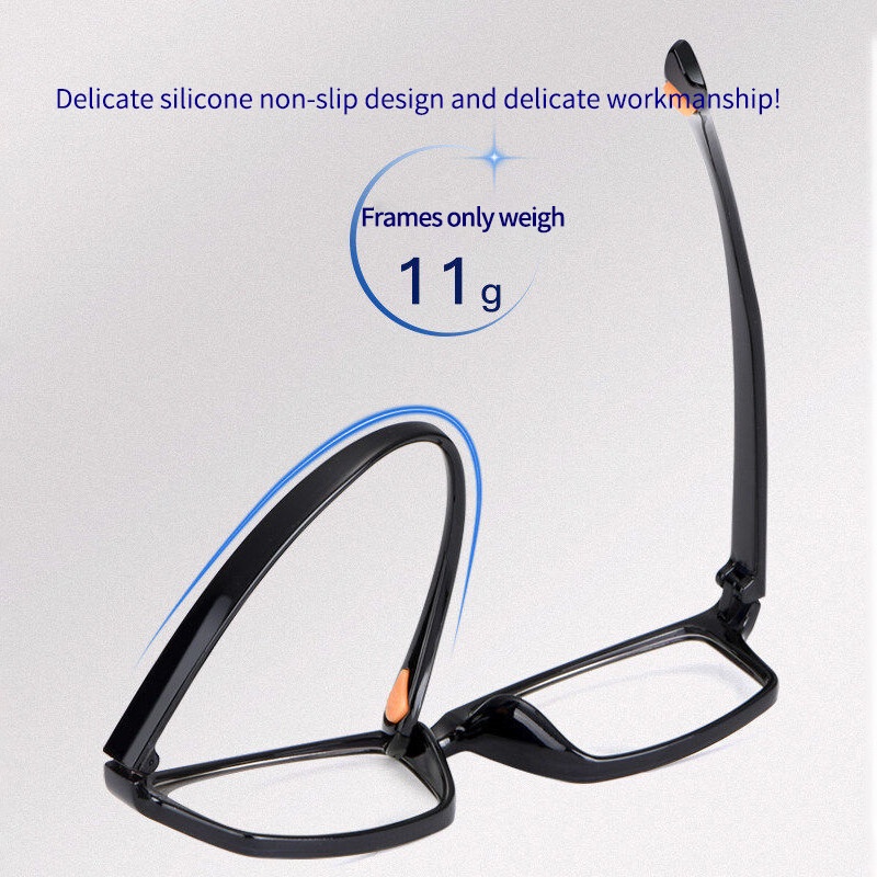 PTQ Anti Blue-Ray Reading Glasses TR90 Eyewear Glasses Resin HD Reading Glasses | Shopee Singapore