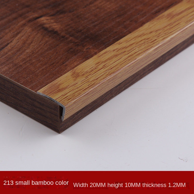 Se7ven+ PVC edgebanding plastic L-shaped wood flooring edgebanding ...