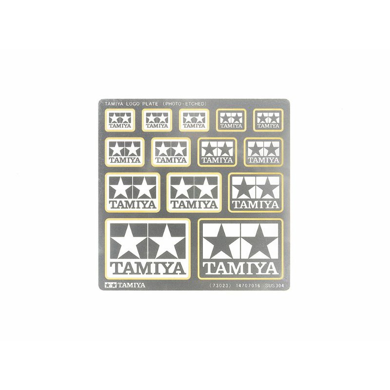 73023 Tamiya Display Goods Series Tamiya Logo Plate (made by etching ...
