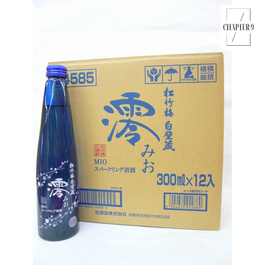 Takara Shochikubai Mio Sparkling Sake Carton 12 x 300ml | Shopee Singapore